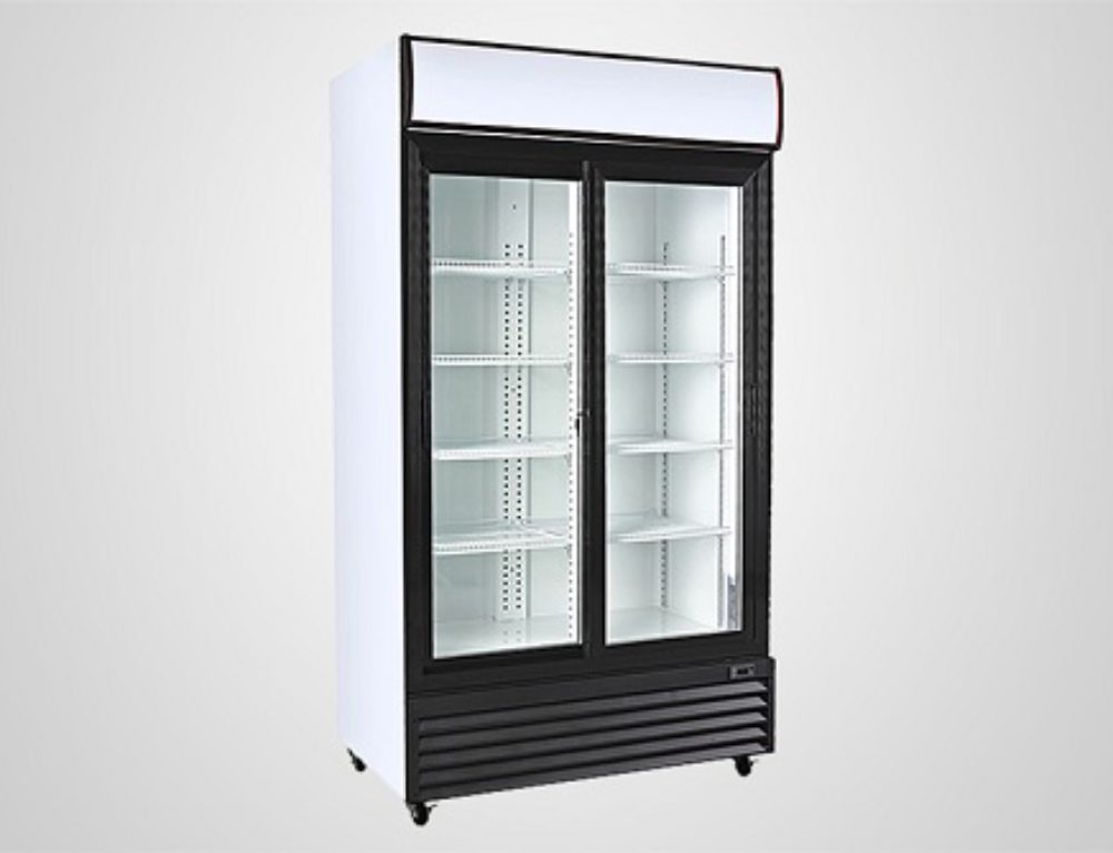 Narrow Drinks Fridge with Glass Door for Display | Procool