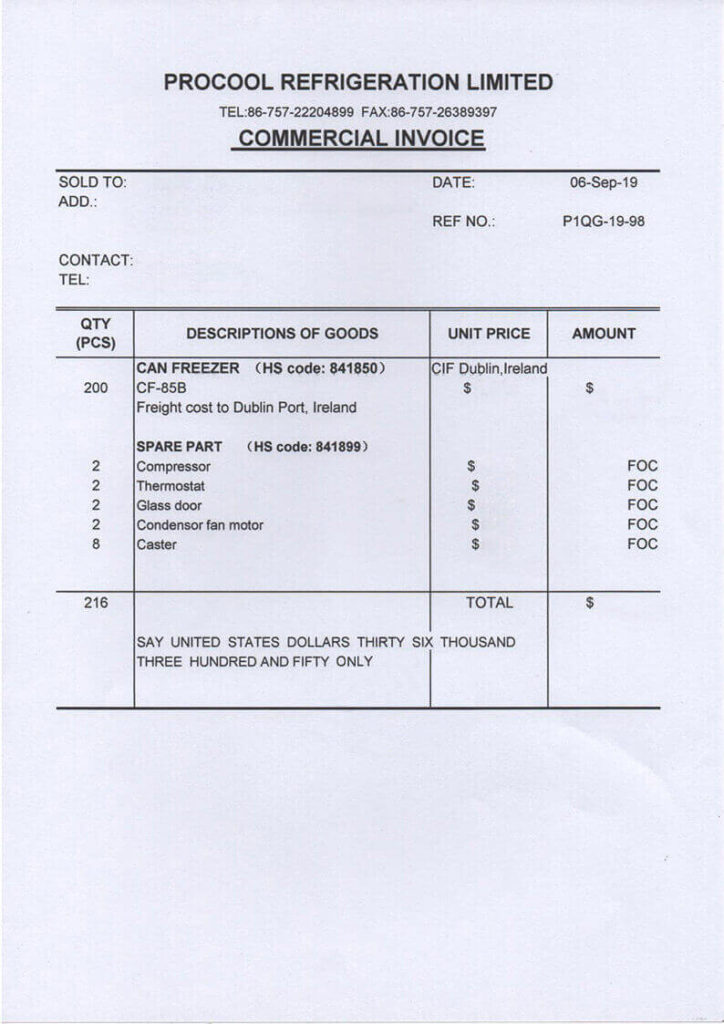 How to Order Commercial Refrigerators & Freezers from PROCOOL China