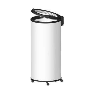 Round Beverage Cooler with Various Lids and Doors | Procool