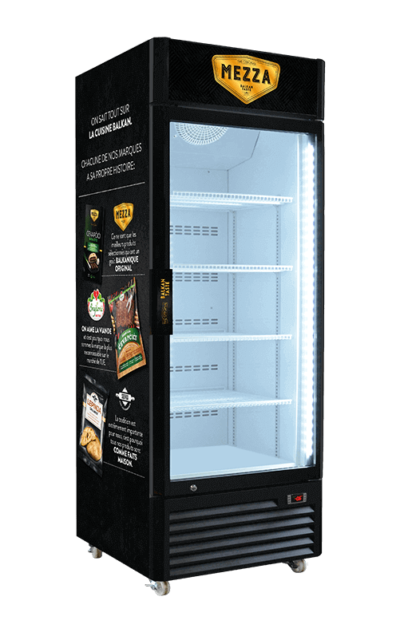 Upright Freezer with Glass Door for Frozen Food | Procool