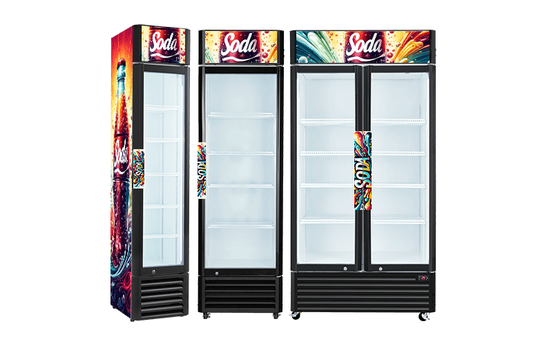 Soda Refrigerator Manufacturer China for Display & Promotion