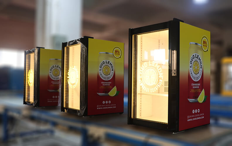 Glass Door Mini Cooler Fridge for Beer and Beverage | Procool