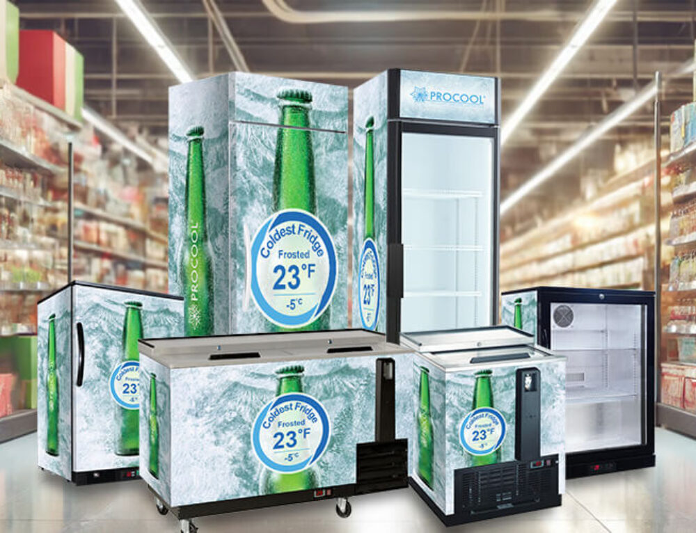 Types of Commercial Refrigerators for Food & Beverage Business
